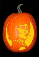 Rocky Horror – Frank N Furter (3) – The Custom Punkin Stencil Company